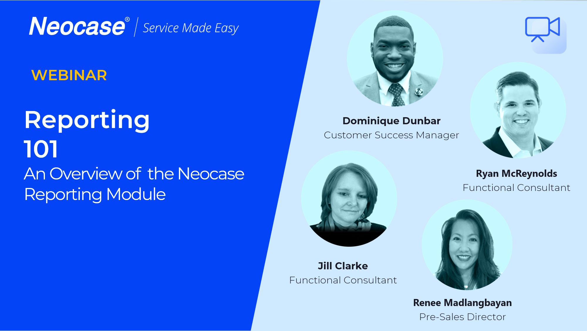 On Demand Webinar Reporting 101